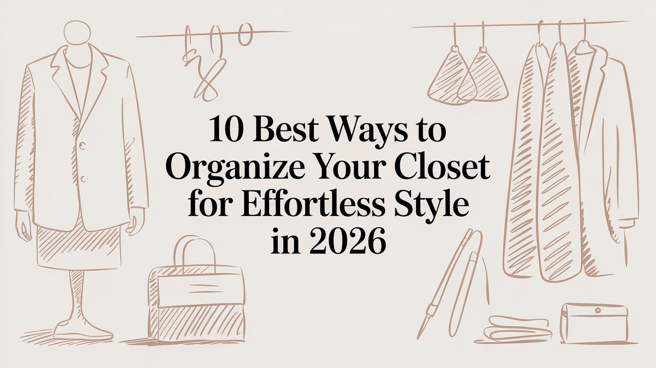 10 Best Ways to Organize Your Closet for Effortless Style in 2026 ...