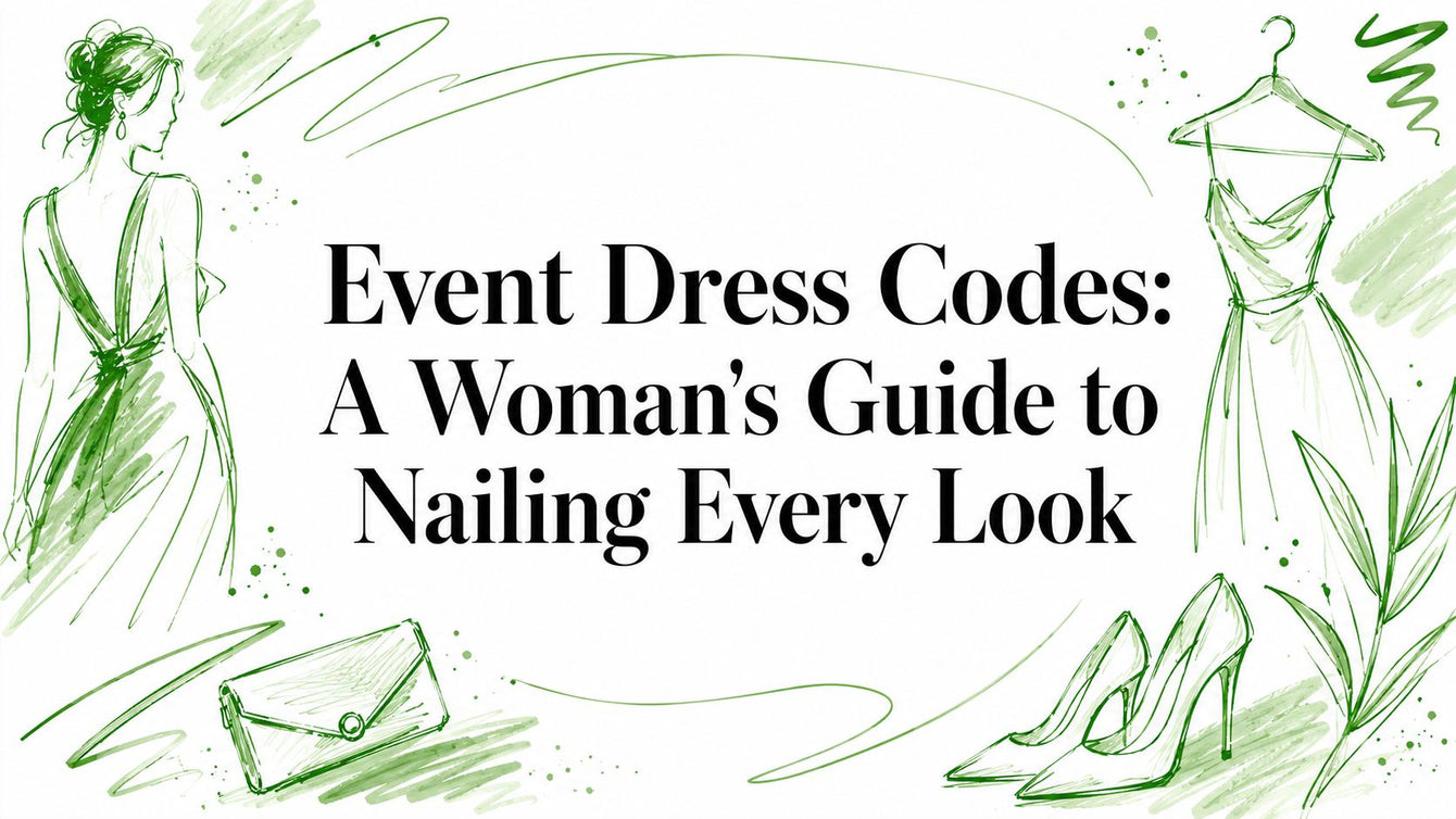 Event Dress Codes: A Woman's Guide to Nailing Every Look – Cedar & Lily ...