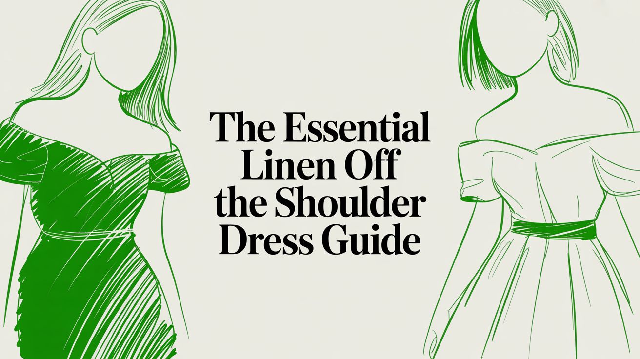 The Essential Linen Off The Shoulder Dress Guide – Cedar & Lily Clothier