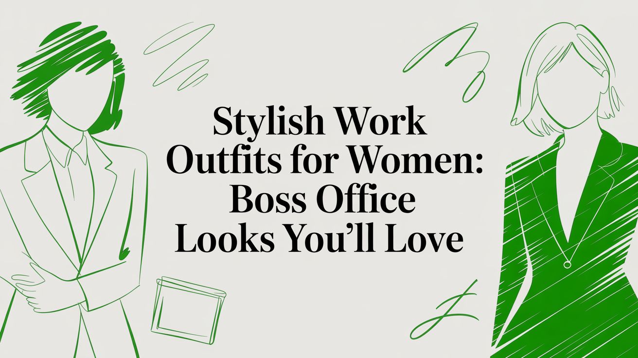 Stylish Work Outfits for Women: Boss Office Looks You'll Love – Cedar ...