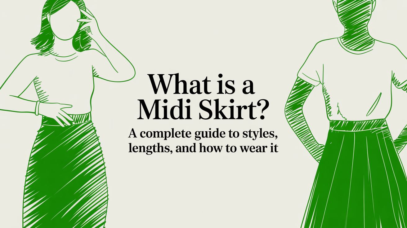 What is a midi skirt? A Complete Guide to Styles, Lengths, and How to ...