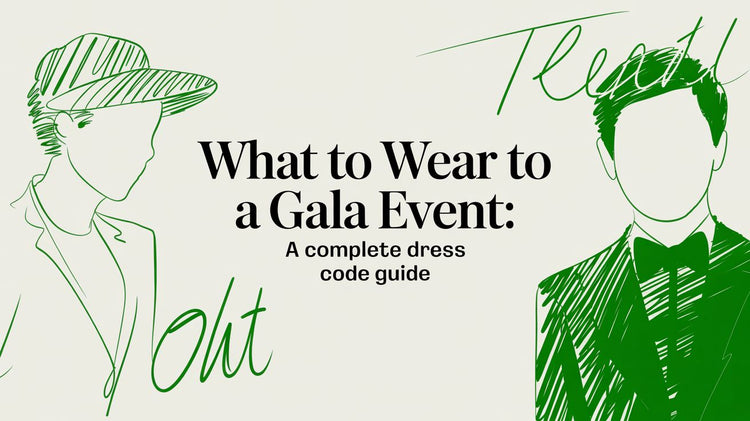 what to wear to a gala event: a complete dress code guide – Cedar ...